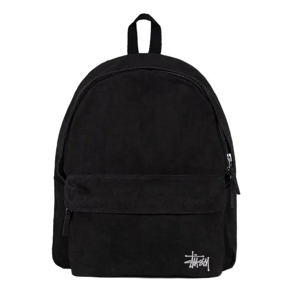 StÜssy Canvas Backpack - Black