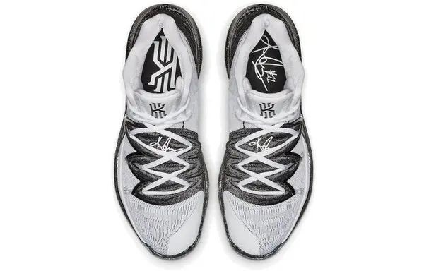 Nike Kyrie 5 Basketball Sneakers - White/black