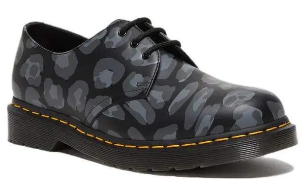 Dr. Martens 1461 Distorted Lace Up Oxford Shoes - Black