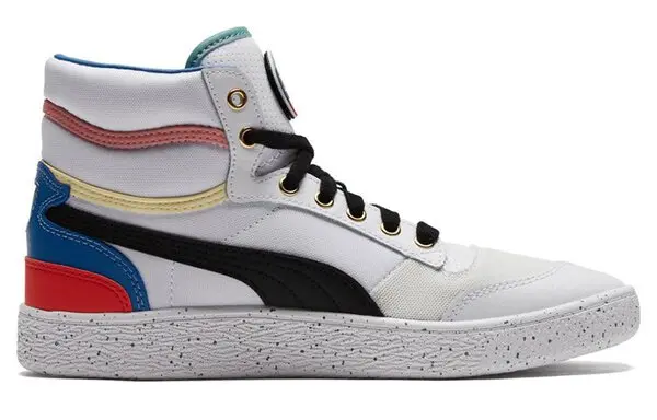 PUMA Ralph Sampson Mid 'go For' High-top Sneakers - White