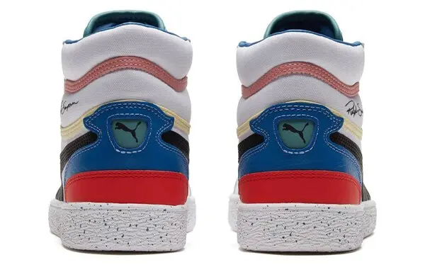 PUMA Ralph Sampson Mid 'go For' High-top Sneakers - White