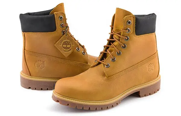 Timberland Premium 6-inch Waterproof Boots - Yellow/black