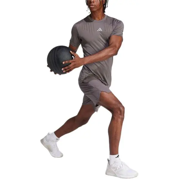 Adidas Hiit Airchill Workout T-shirt - Charcoal