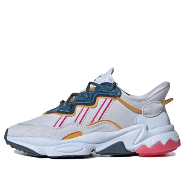 Adidas Ozweego Lace Up Sneakers - White