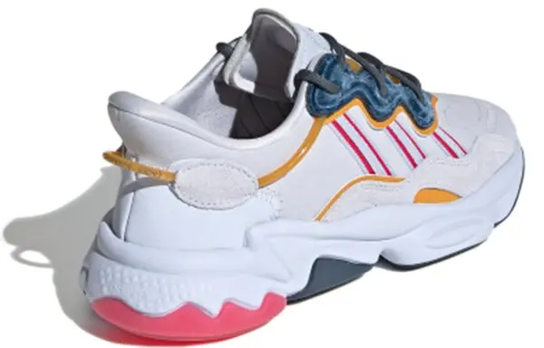Adidas Ozweego Lace Up Sneakers - White