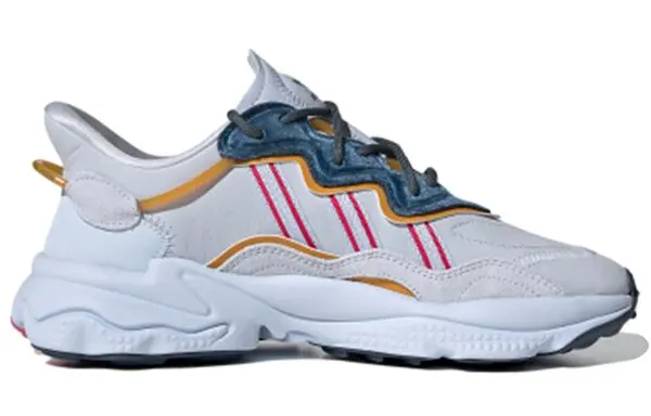 Adidas Ozweego Lace Up Sneakers - White