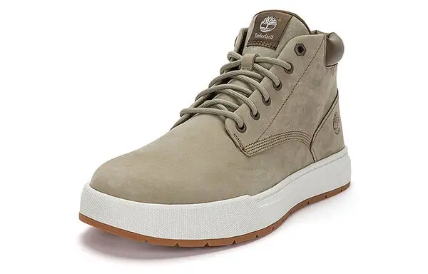 Timberland Leather Chukka Boots - Tan/white