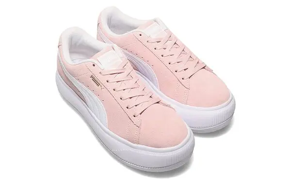 PUMA Suede Mayu "lotus" Sneakers - Pink/white