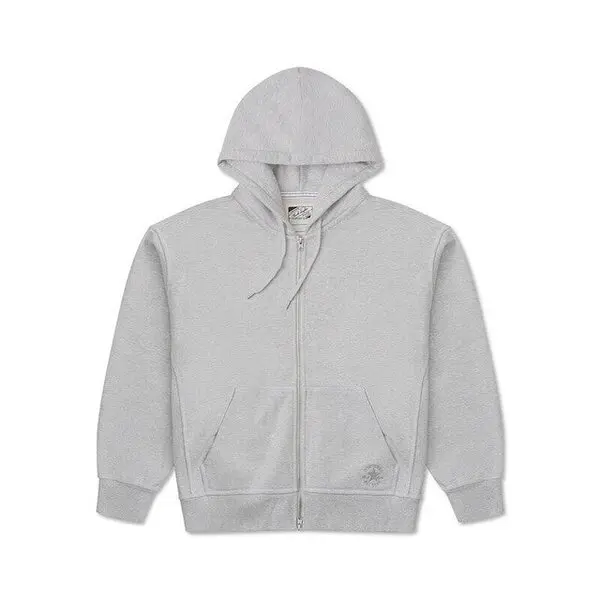 CONVERSE Classic Retro Zip-up Hoodie - Grey