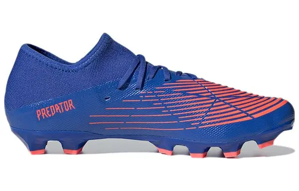 Adidas Predator Edge.3 Low Mg Firm Ground Boots - Blue/red