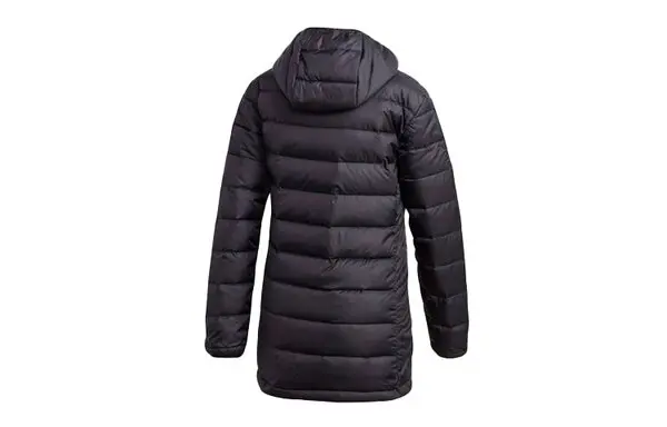 Adidas Lightweight Down Hooded Parka - Black
