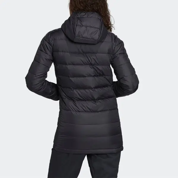 Adidas Lightweight Down Hooded Parka - Black