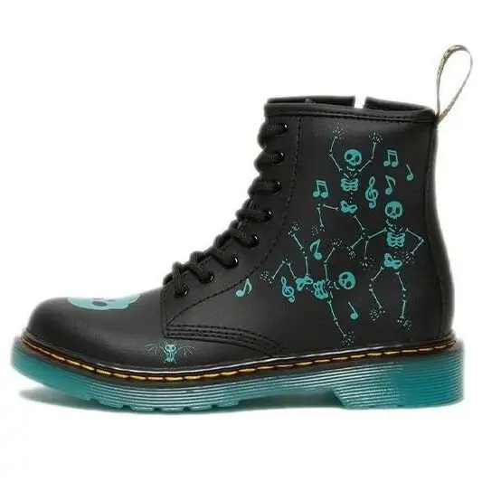 Dr. Martens 1460 Skeleton Print Leather Boots