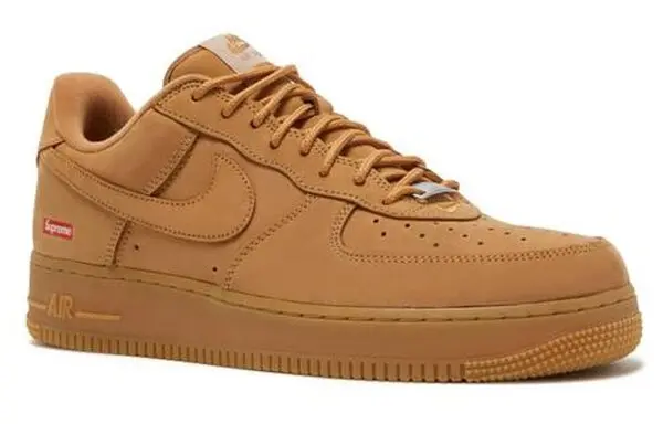 Nike Supreme X Air Force 1 Low Sp Flax - Wheat