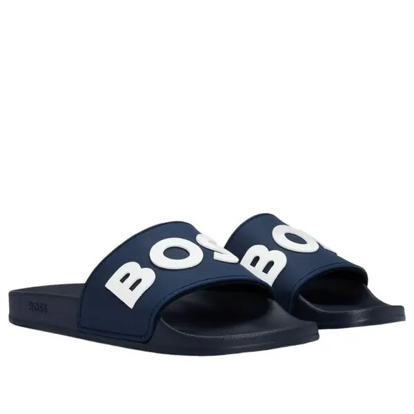 Hugo Boss Raised Slides