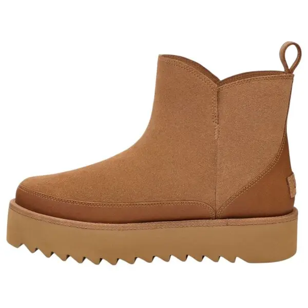 UGG Alina Mini Platform Boots - Chestnut
