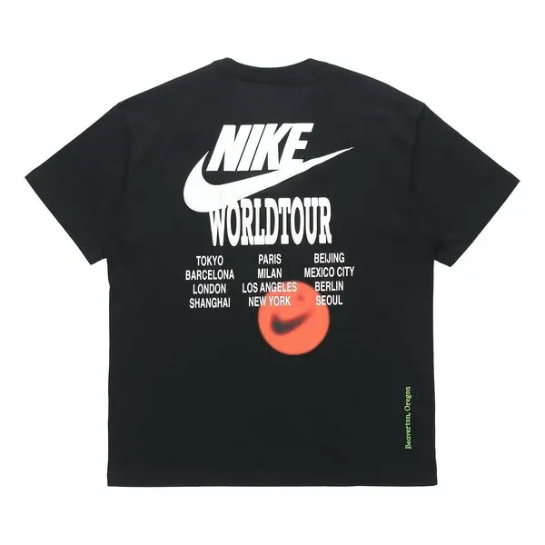 Nike World Tour Graphic T-shirt - Black