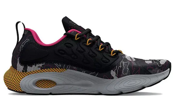 Under Armour Hovr Revenant Camo Sport Shoes - Black/grey/camo
