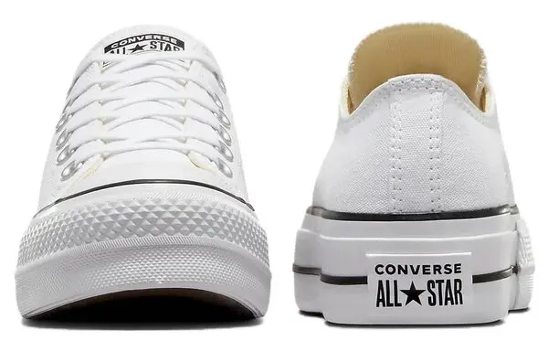 CONVERSE Chuck Taylor All Star Lift Platform Canvas Ox - White