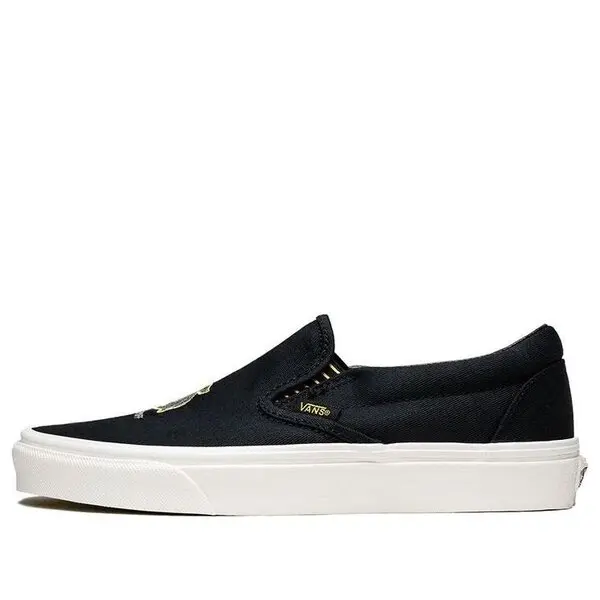 VANS Harry Potter X Classic Slip-on "hufflepuff" Sneakers - Black