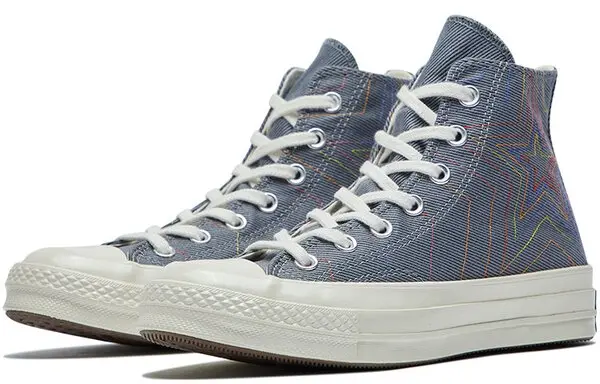 CONVERSE Chuck 70 High Top "exploding Star" Sneakers - Gray