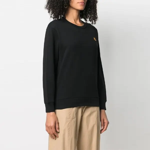 Kenzo Ss21 Embroidery Round Neck Sweatshirt