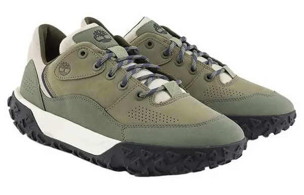 Timberland Greenstride Motion 6 Hiking Shoes - Green/white/black