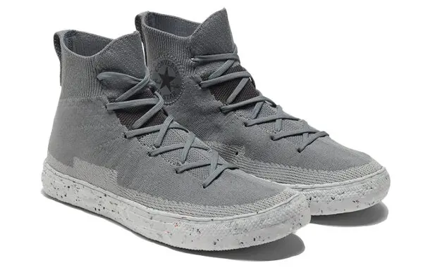 CONVERSE Chuck Taylor All Star Crater Knit High Top Sneakers - Grey