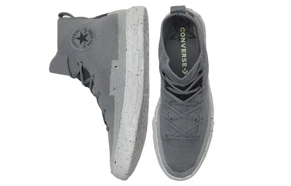 CONVERSE Chuck Taylor All Star Crater Knit High Top Sneakers - Grey
