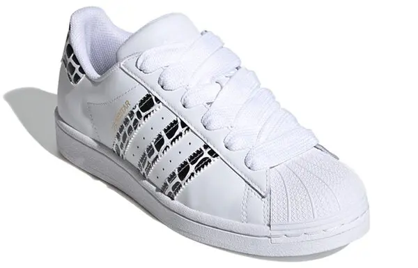 Adidas Superstar "animal Print - White