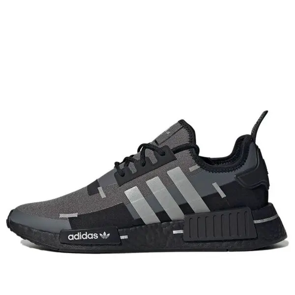 Adidas Nmd_r1 "black Carbon - Black/gray