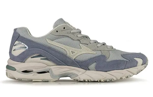 Mizuno Wave Rider Athletic Shoes - Grey/blue