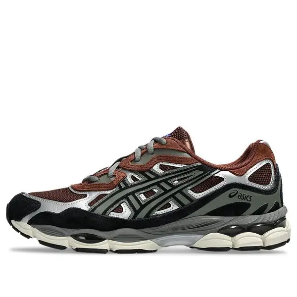 Asics Gel-nyc Sneakers - Reddish Brown/black/sail