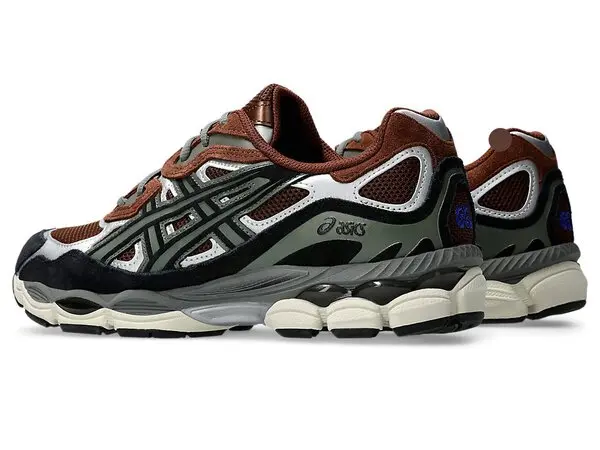 Asics Gel-nyc Sneakers - Reddish Brown/black/sail
