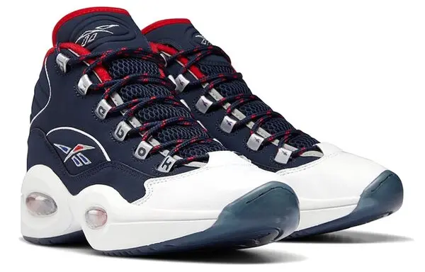 REEBOK Question Mid "usa" Sneakers - Blue/white/red