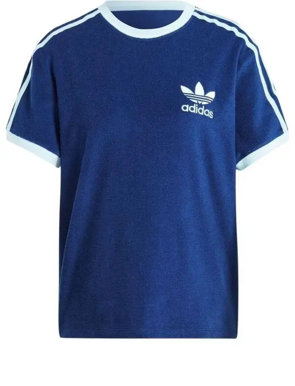 Adidas Originals Terry 3-stripes T-shirt - Dark Blue
