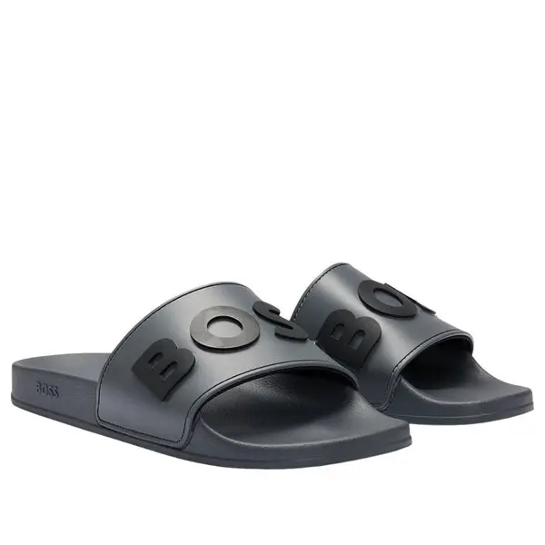Hugo Boss Raised Italian Made Slides