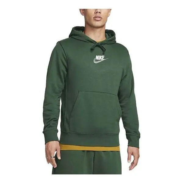 Nike Club French Terry Hoodie 'fir - Green
