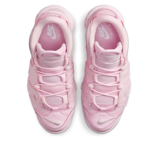 Nike More Uptempo Foam' High Top Sneakers - Pink