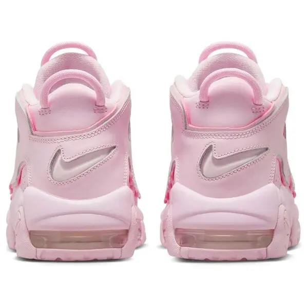 Nike More Uptempo Foam' High Top Sneakers - Pink