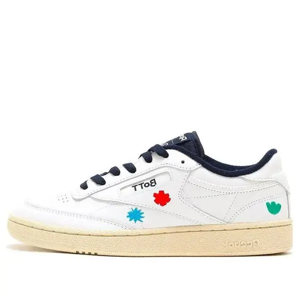 REEBOK Birth Of The Teenager X Club C 85 'wave 2' Low Top Sneakers - Whiteblue
