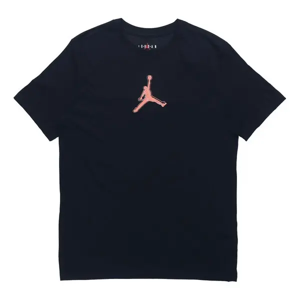 Nike As J Dfct Air Perf Gfx Crew Short Sleeve Tee - Black