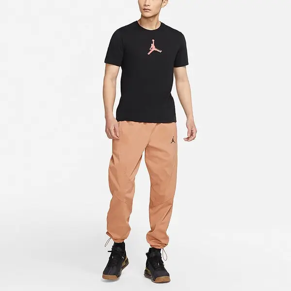 Nike As J Dfct Air Perf Gfx Crew Short Sleeve Tee - Black