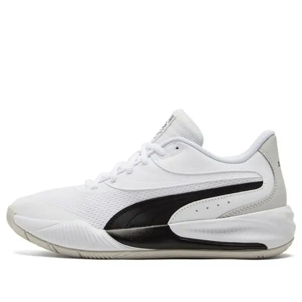 PUMA Triple Basketball Shoes - White/black