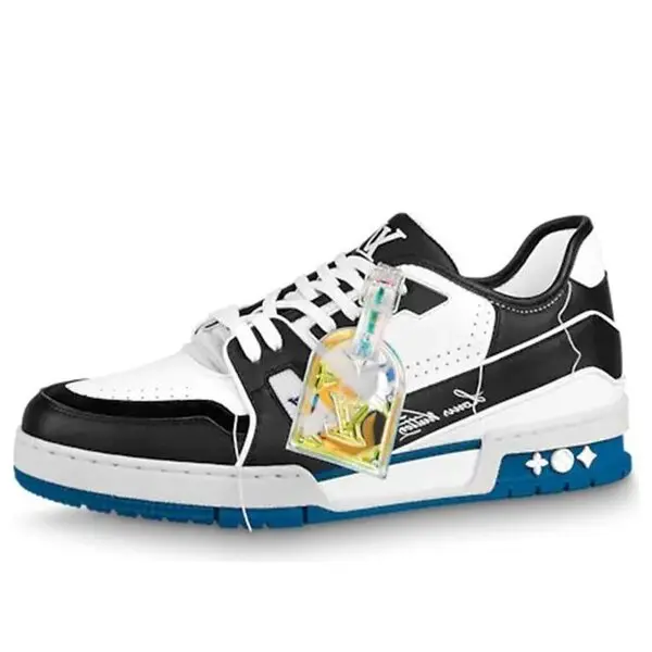 LOUIS VUITTON Trainers - Black/white/blue
