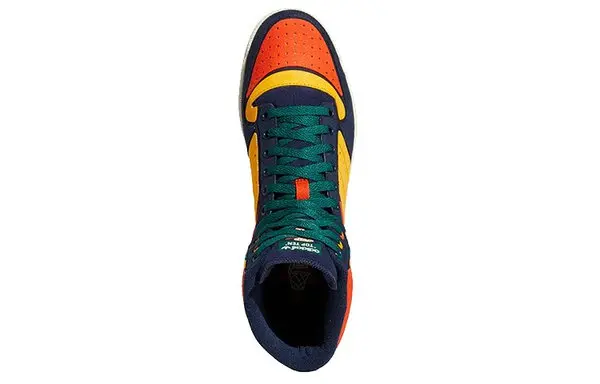 Adidas Originals Top Ten Rb High Top Sneakers - Blue/yellow/red