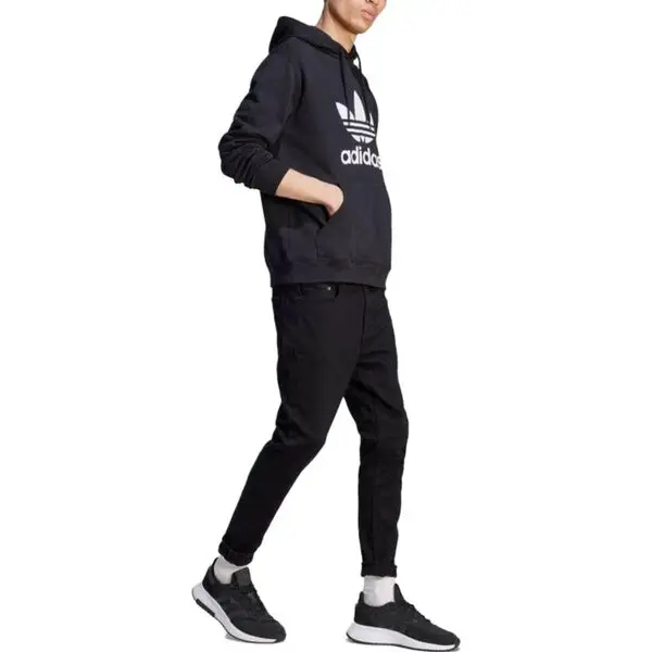 Adidas Originals Adicolor Classics Trefoil Hoodie - Black
