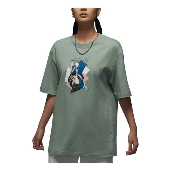 JORDAN Air Graphic Oversized T-shirt - Green