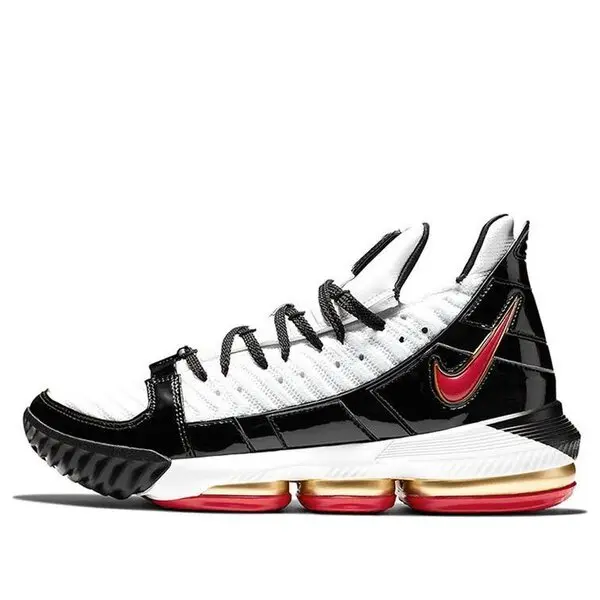 Nike Lebron 16 'remix' High-top Sneakers - White/black-comet Red