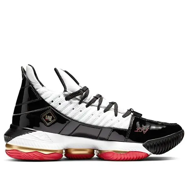 Nike Lebron 16 'remix' High-top Sneakers - White/black-comet Red